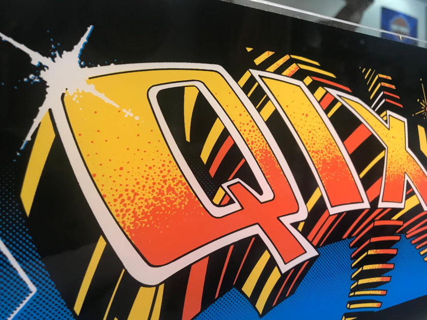 Qix marquee – Szabo's Arcades