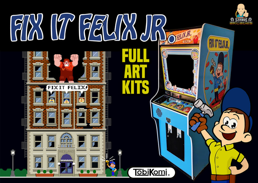 Fix It Felix full art now available on site. – Szabo's Arcades
