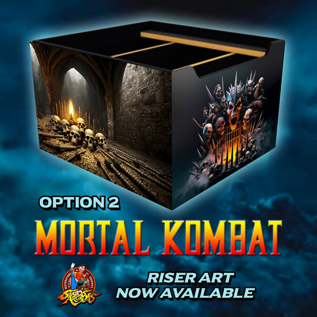 Mortal Kombat riser art – Szabo's Arcades