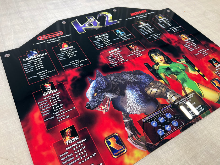 Arcade 1up Killer Instinct 2 Topper – Szabo's Arcades