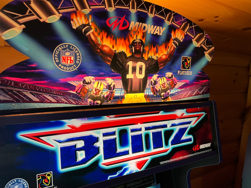 Arcade 1up Blitz topper – Szabo's Arcades