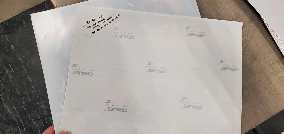 TooBin Reverse Marquee Print ONLY- Blemishville – Szabo's Arcades