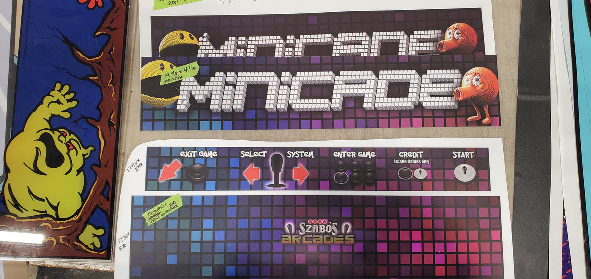 Graphics and Minicade Graphics- Blemishville – Szabo's Arcades