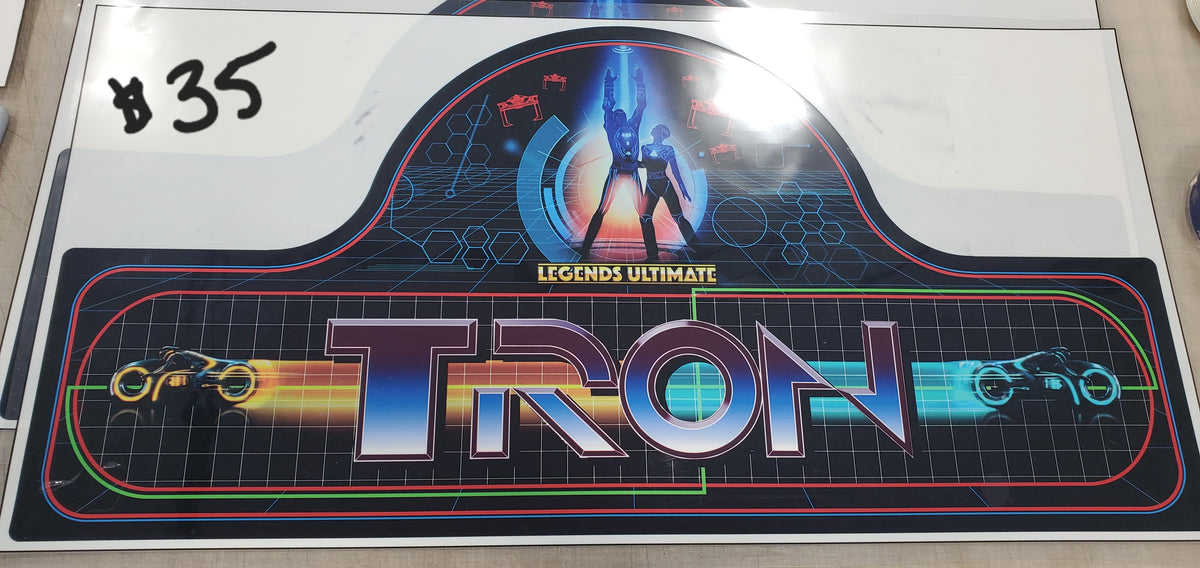 Legends Ultimate Tron Topper/ Marquee- Blemishville – Szabo's Arcades