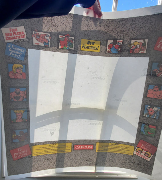 Street Fighter 2 champion Edition Bezel- Blemishville – Szabo's Arcades