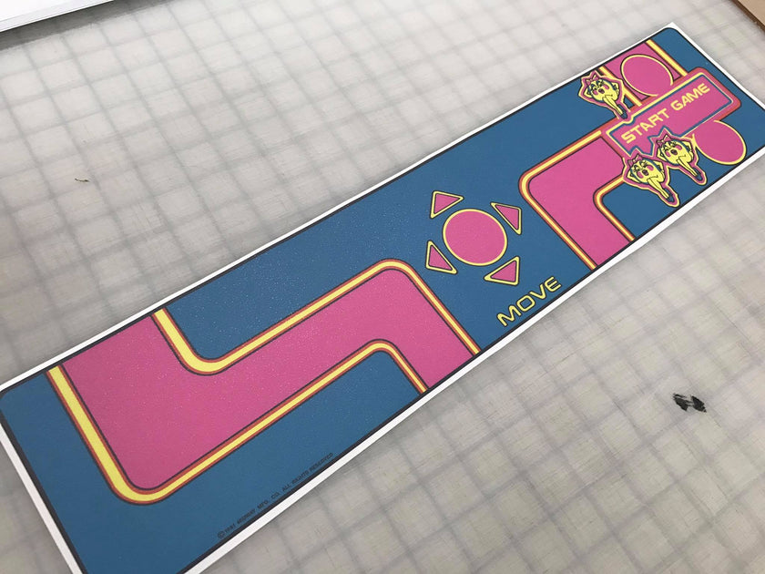 WTB: Ms. Pac Man Control Panel Overlay | Museum of the Game ...