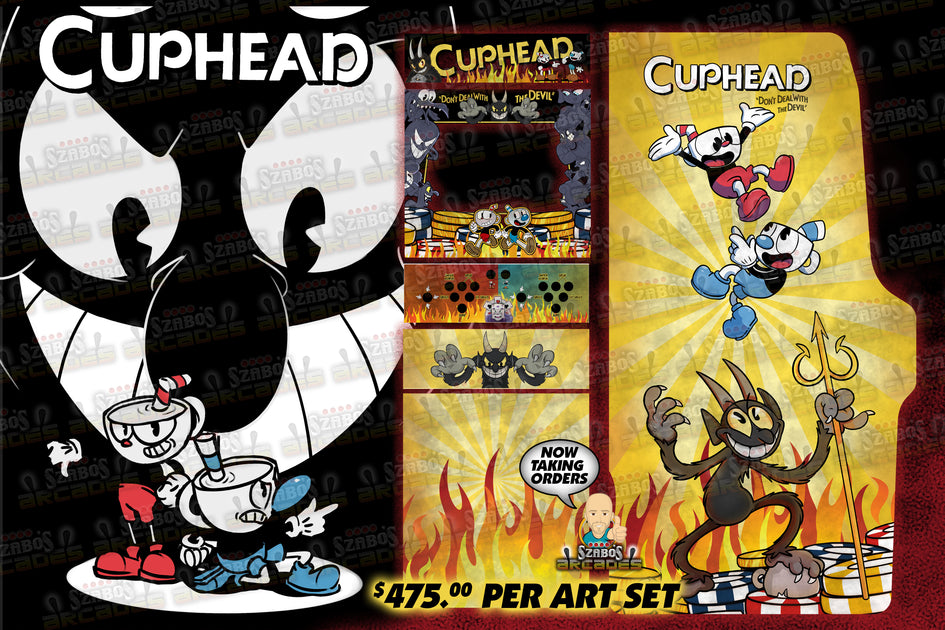 Cup Head Art Kit – Szabo's Arcades