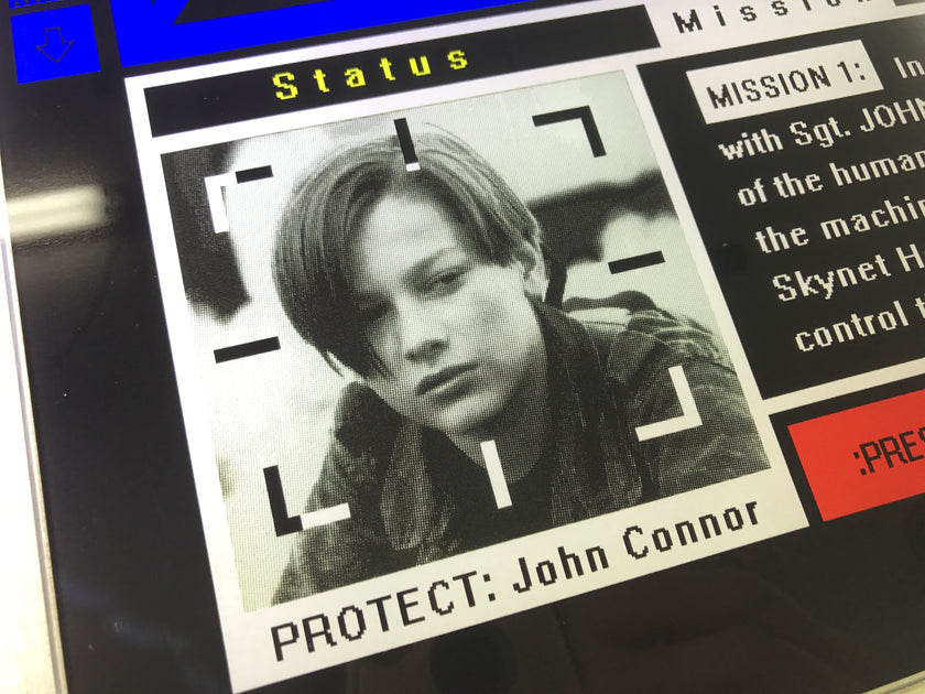 Terminator 2 Bezel (full size) – Szabo's Arcades