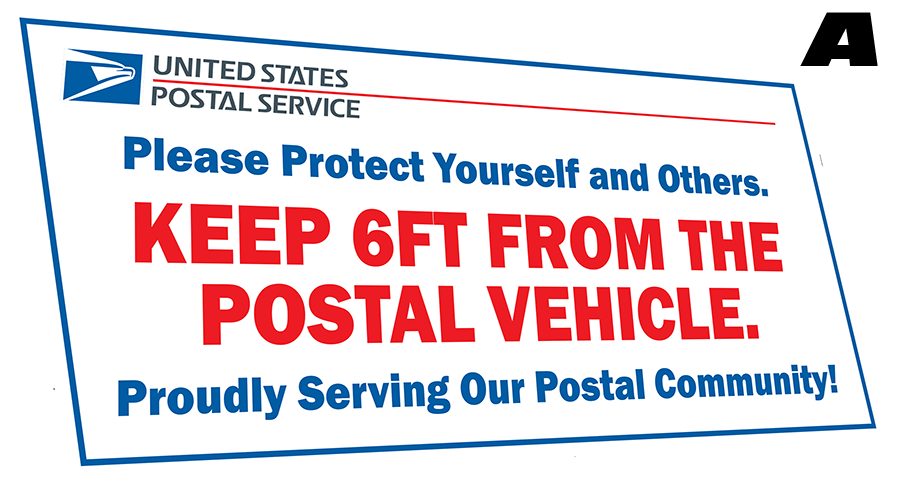 USPS Safety Vehicle decal – Szabo's Arcades