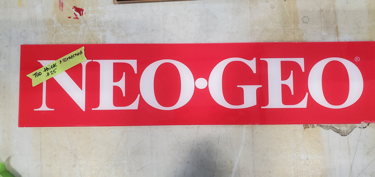 Neo Geo Marquee- Blemishville – Szabo's Arcades