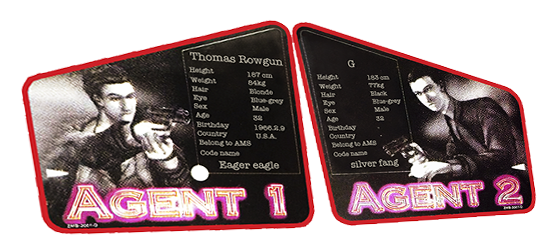 House of Dead Decal- Thomas Rogan and Agent G only – Szabo's Arcades