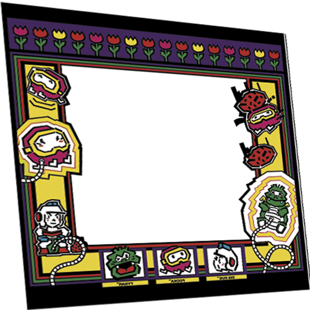 Dig Dug Bezel – Szabo's Arcades