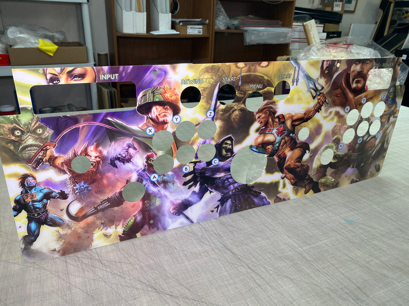 Master of the Universe control Panel – Szabo's Arcades