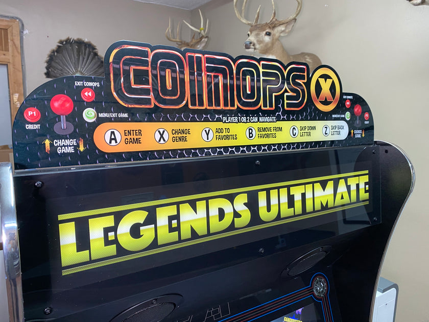 Legends Ultimate CoinOps X topper – Szabo's Arcades