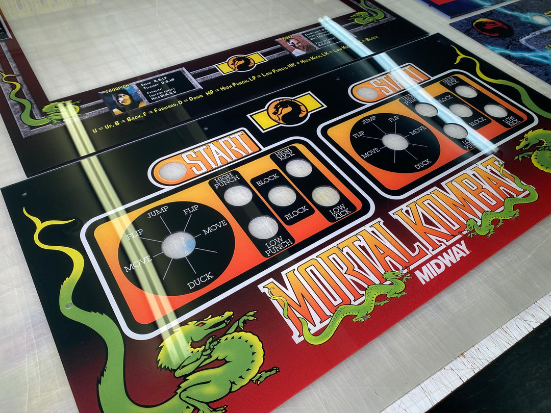 Painel De Controle De Arcade Control Panel Overlays – Szabo's