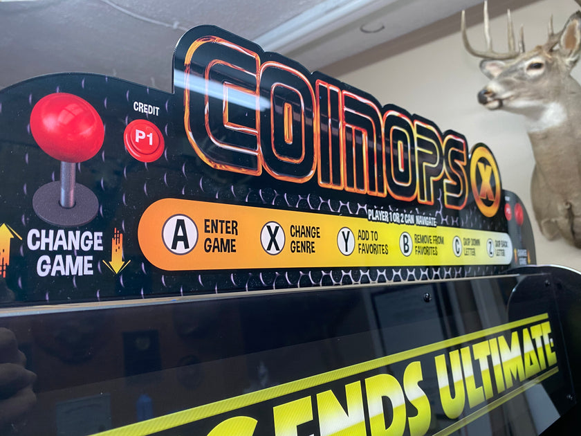 Legends Ultimate CoinOps X topper – Szabo's Arcades