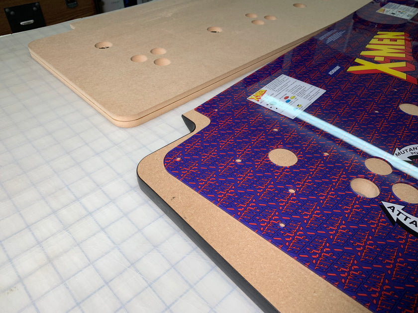 Xmen reverse printed acrylic control panel overlay – Szabo's Arcades