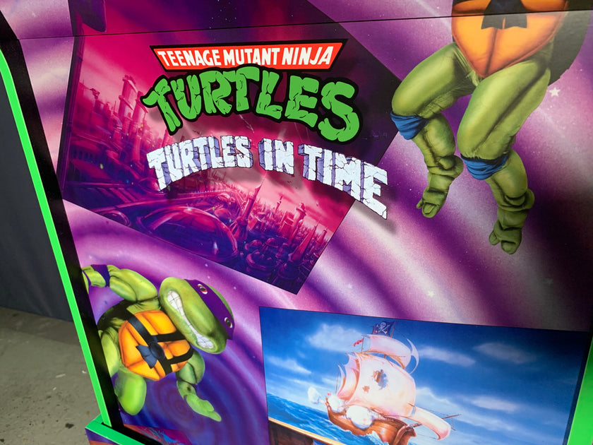 Teenage Mutant Ninja Turtles Arcade 1up front – Szabo's Arcades