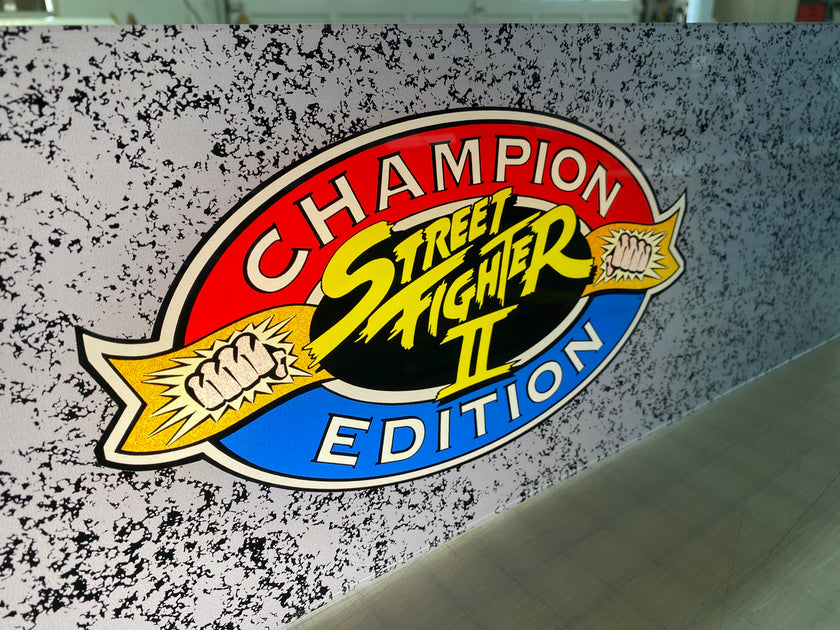 Street Fighter 2 Champion Edition marquee – Szabo's Arcades