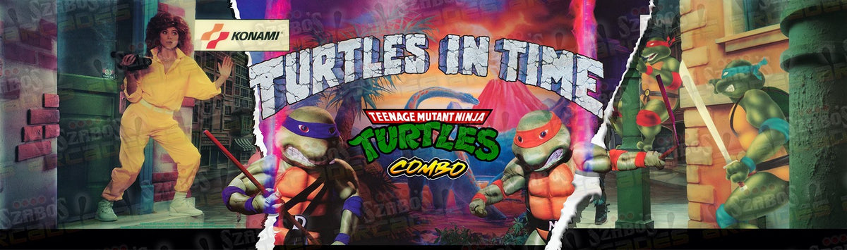 TMNT combo marquee – Szabo's Arcades