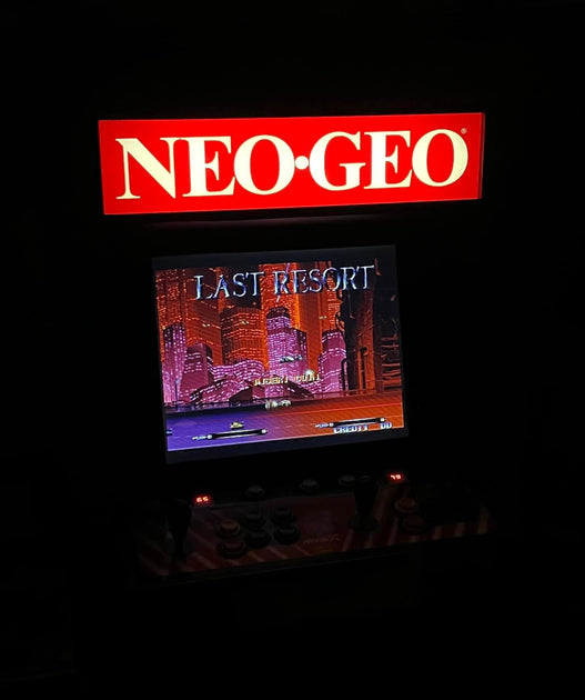 MVSX Neo Geo marquee – Szabo's Arcades