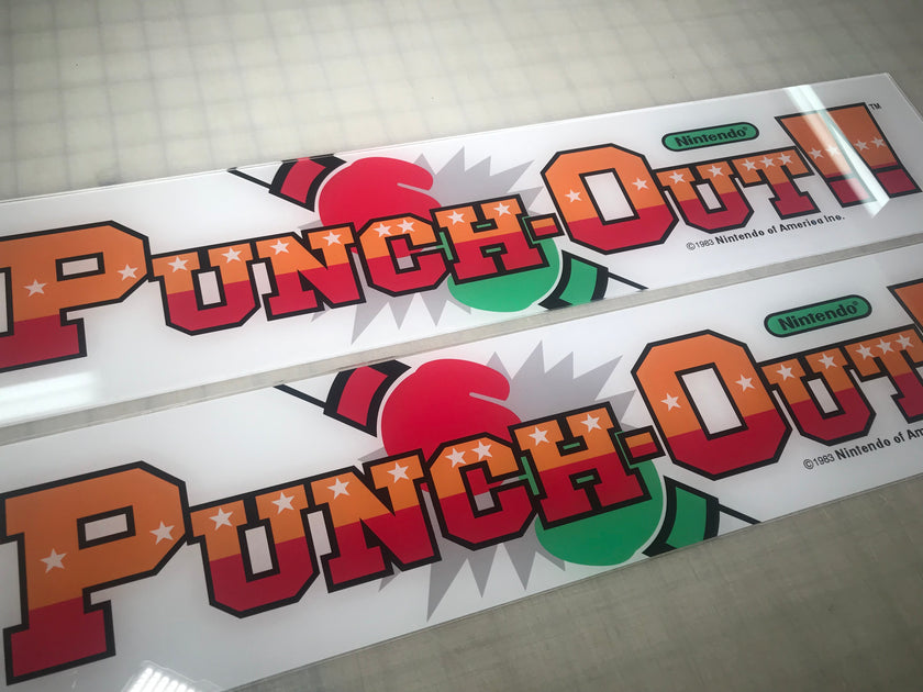 Nintendo Punch Out Marquee – Szabo's Arcades