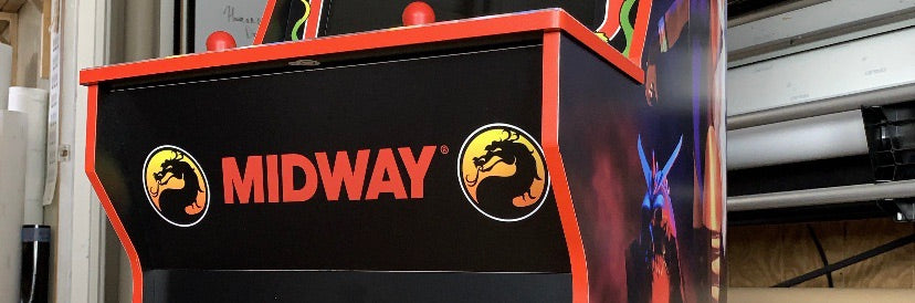 Gen 1 MK Midway Front Plate ONLY – Szabo's Arcades