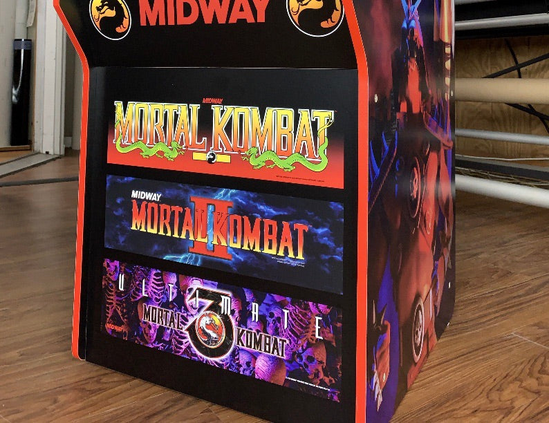 Gen 1 MK Midway Kick Plate ONLY – Szabo's Arcades
