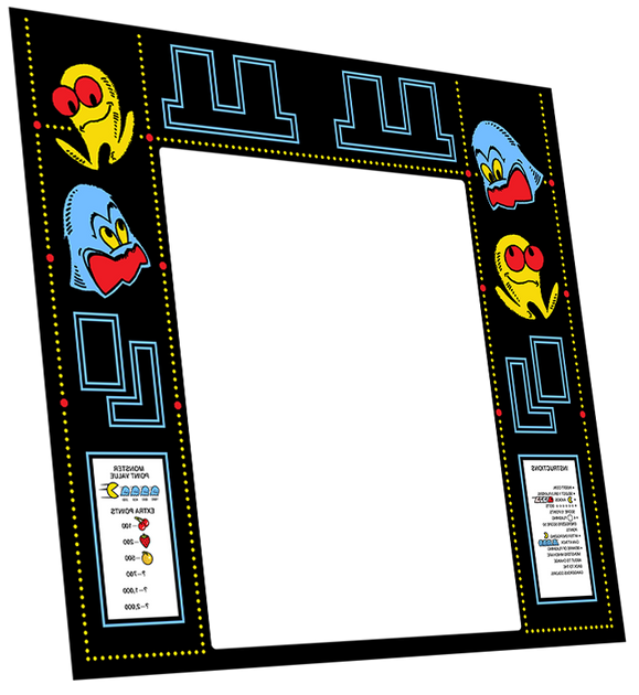 Pacman- Bezel – Szabo's Arcades
